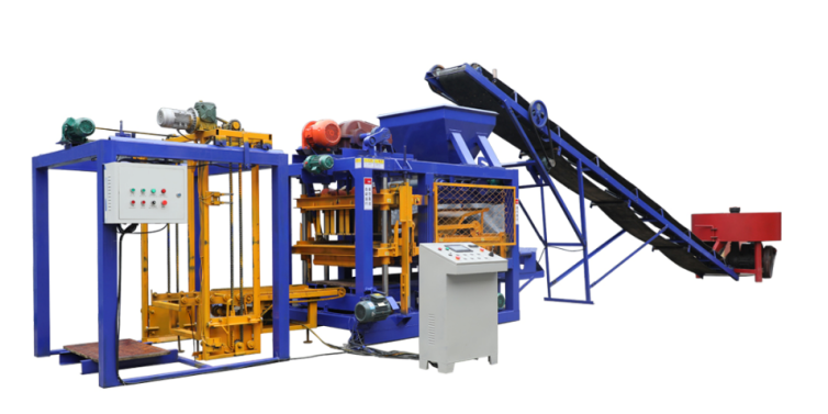 QT4-25 Automatic electrical vibration block machine